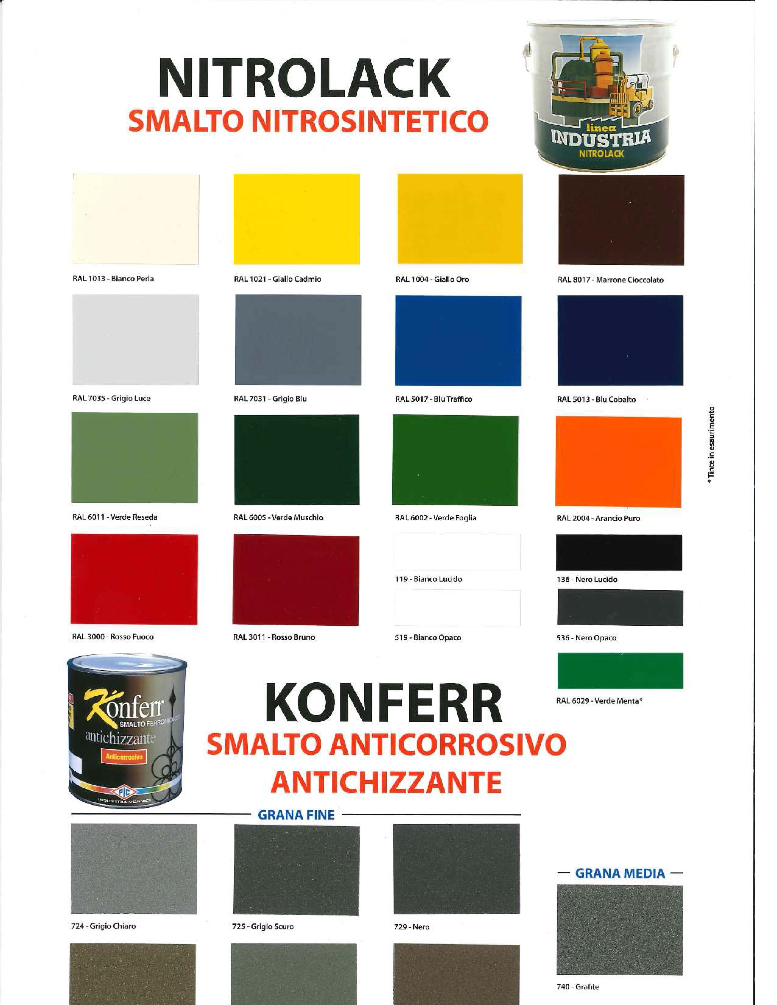 KONFER-NITROLACK (cartella colori)